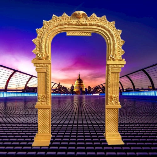 Fiberglass Arch for Wedding Décor -Bharat Wholesales