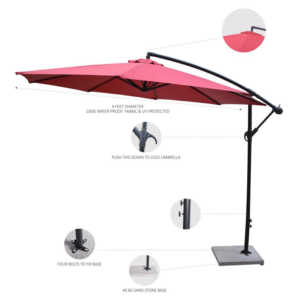 Patio Garden Umbrella for Terrace | Garden and Cafes — Bharat Wholesales