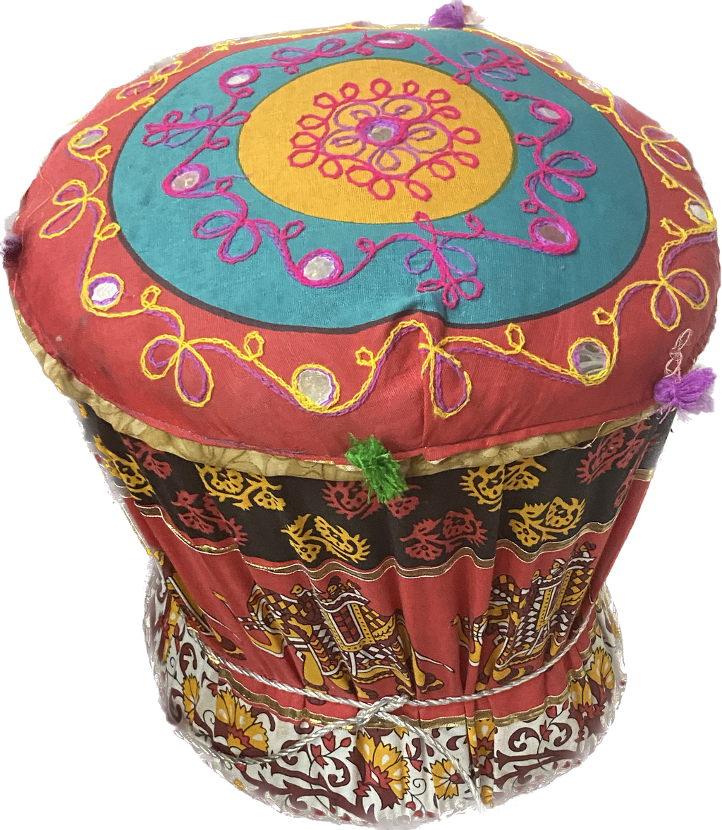 Mudda-Buy Colorful Rajasthani Muda Online at Best Price — Bharat Wholesales
