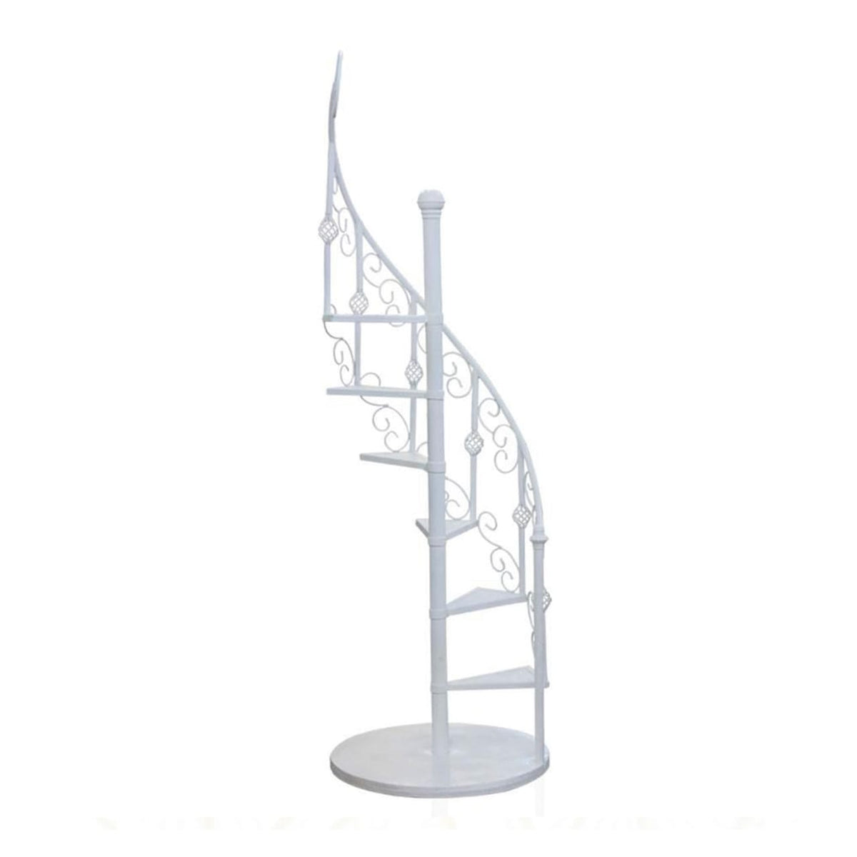 White Iron Stairs For Houses And Events — Bharat Wholesales
