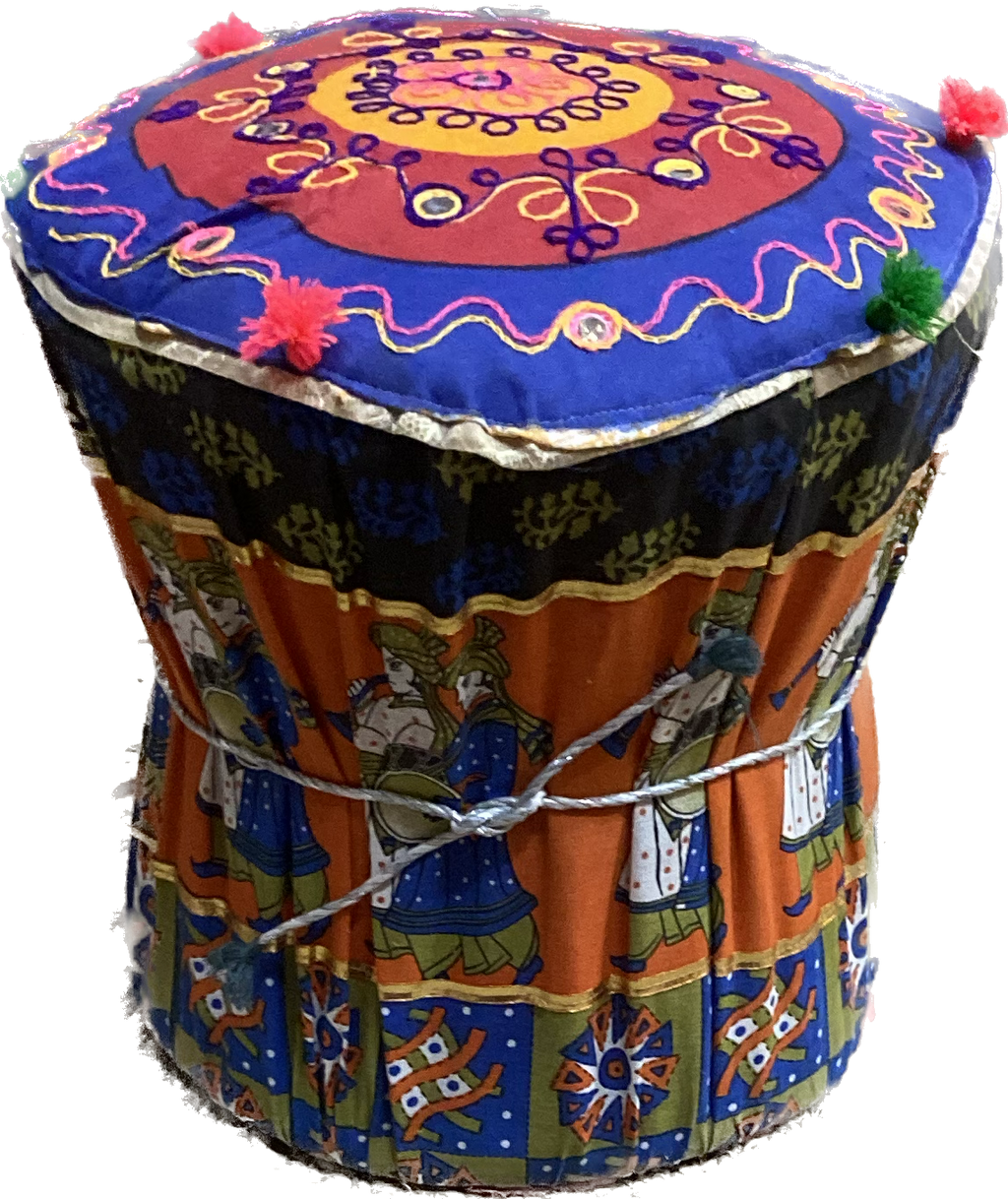 Mudda-Buy Colorful Rajasthani Muda Online at Best Price — Bharat Wholesales