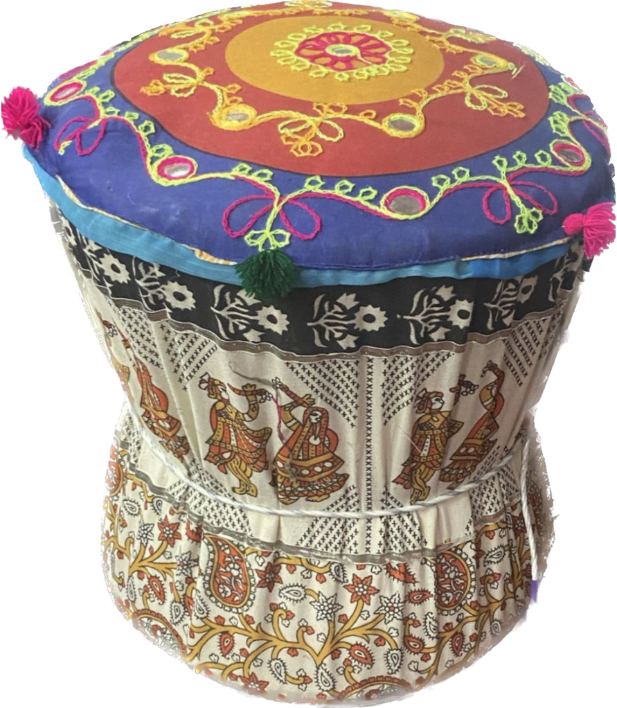 Mudda-Buy Colorful Rajasthani Muda Online at Best Price — Bharat Wholesales